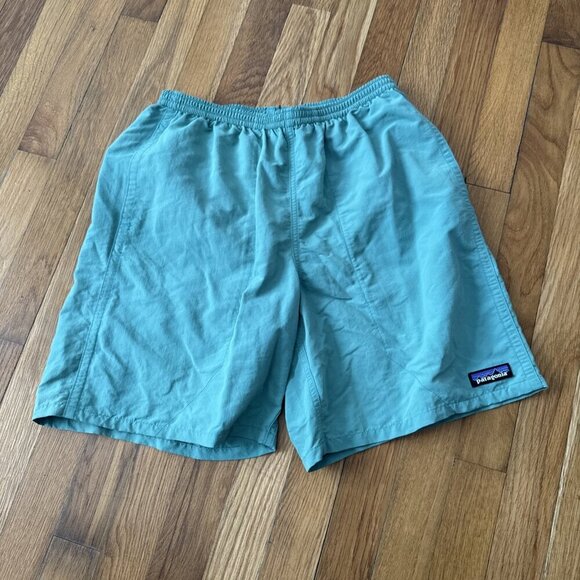 Patagonia | Swim | Patagonia Mens Green Mesh Lined 5 Swim Trunks Sise S ...